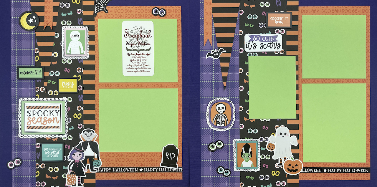 Echo Park Monster Mash* - Scrapbook Super Station