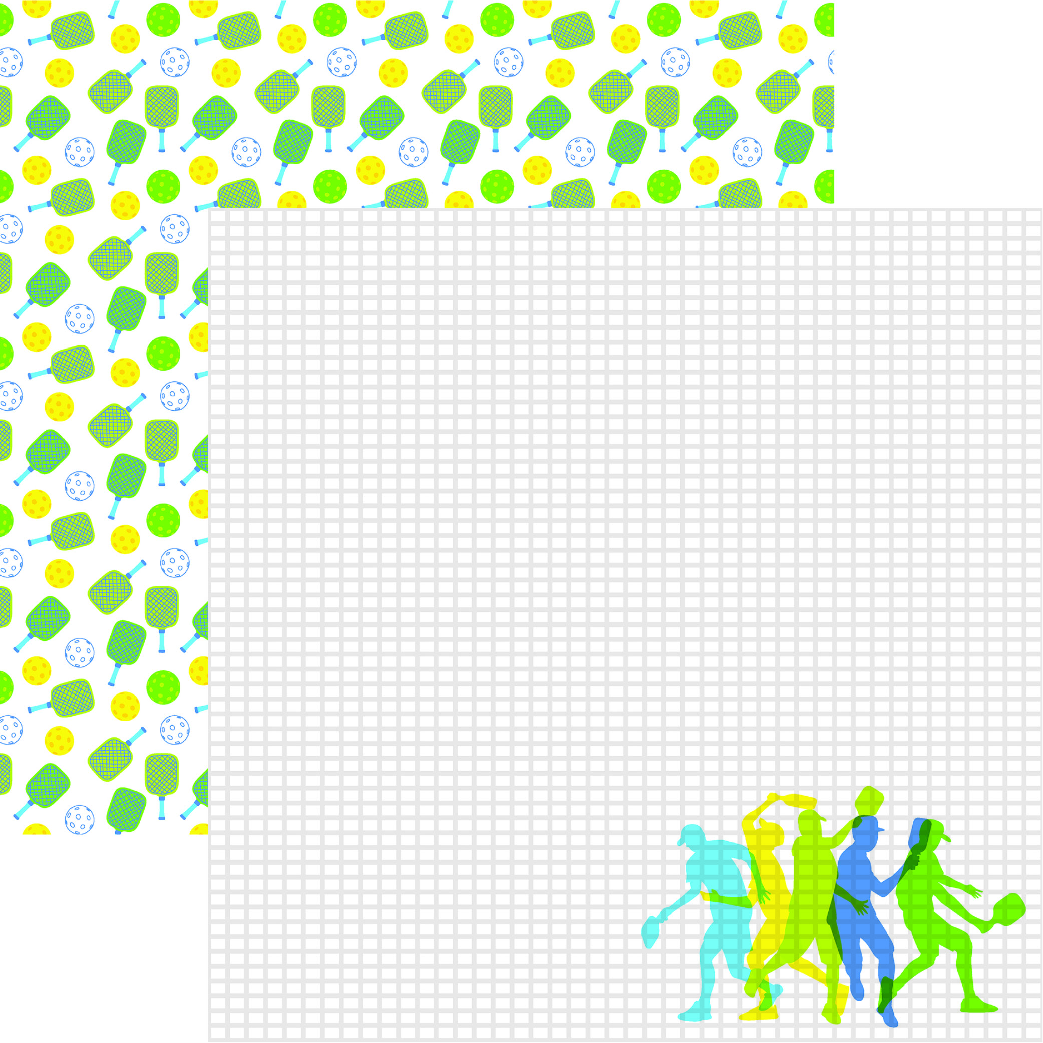 Reminicse Let’s Play Pickleball 12X12 Pickleball Dance - Scrapbook ...