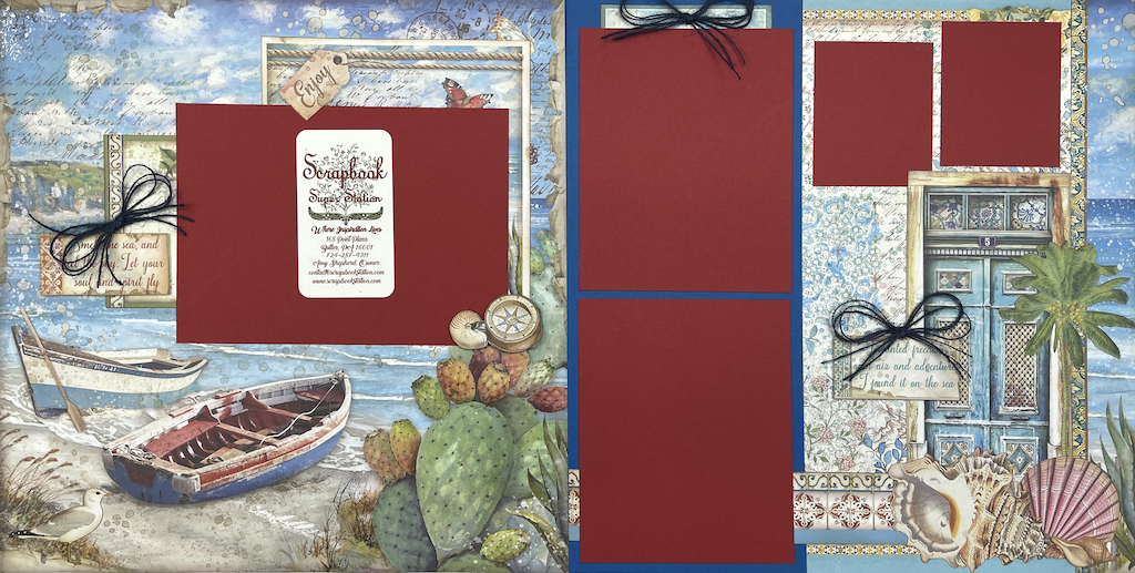 Stamperia Blue Dream - Scrapbook Super Station