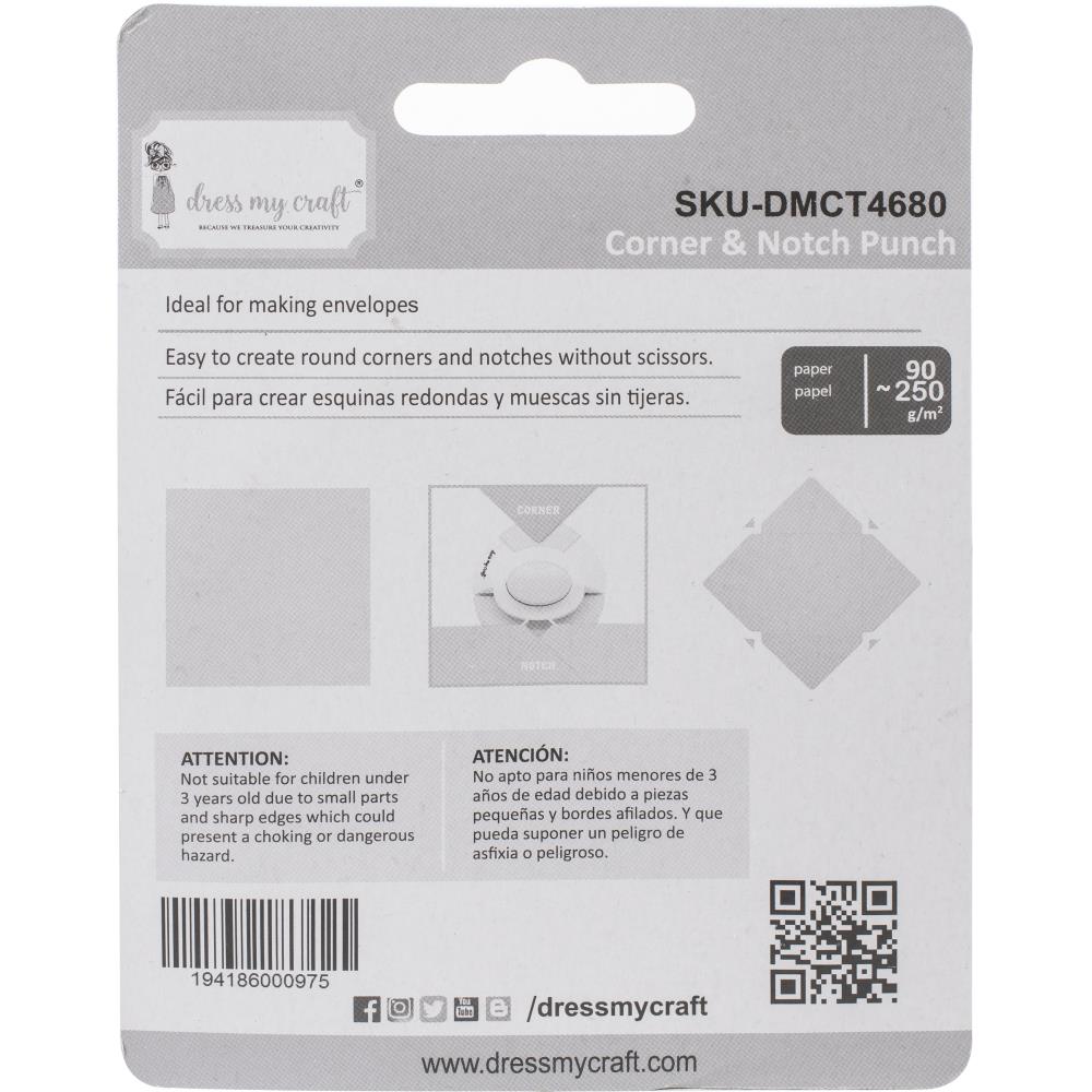 DMC CORNER & NOTCH PUNCH - Scrapbook Super Station