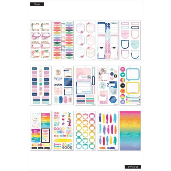 HAPPY PLANNER STICKERS COLORSTORY - Scrapbook Super Station