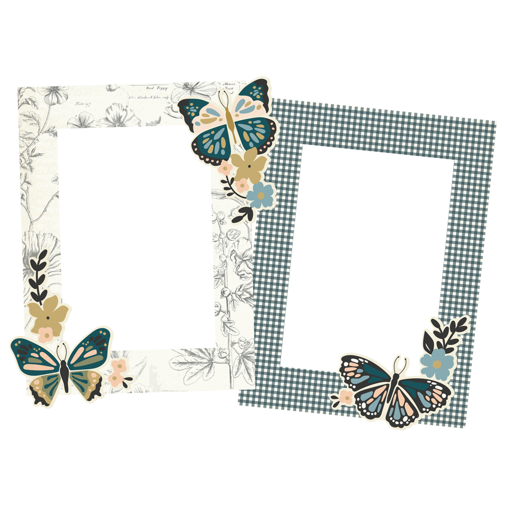 Simple Stories Remember Chipboard Frames - Scrapbook Super Station