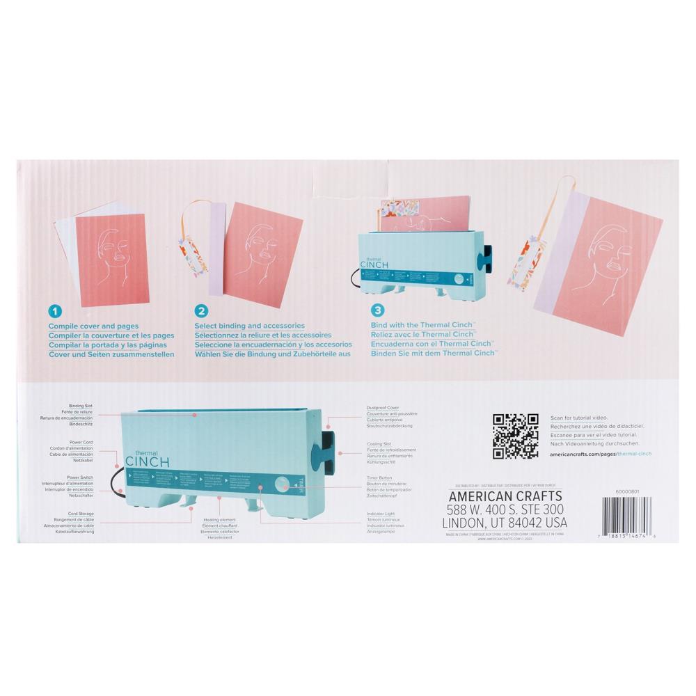WE R MEMORY KEEPERS THERMAL CINCH BINDING MACHINE TEAL - Scrapbook ...