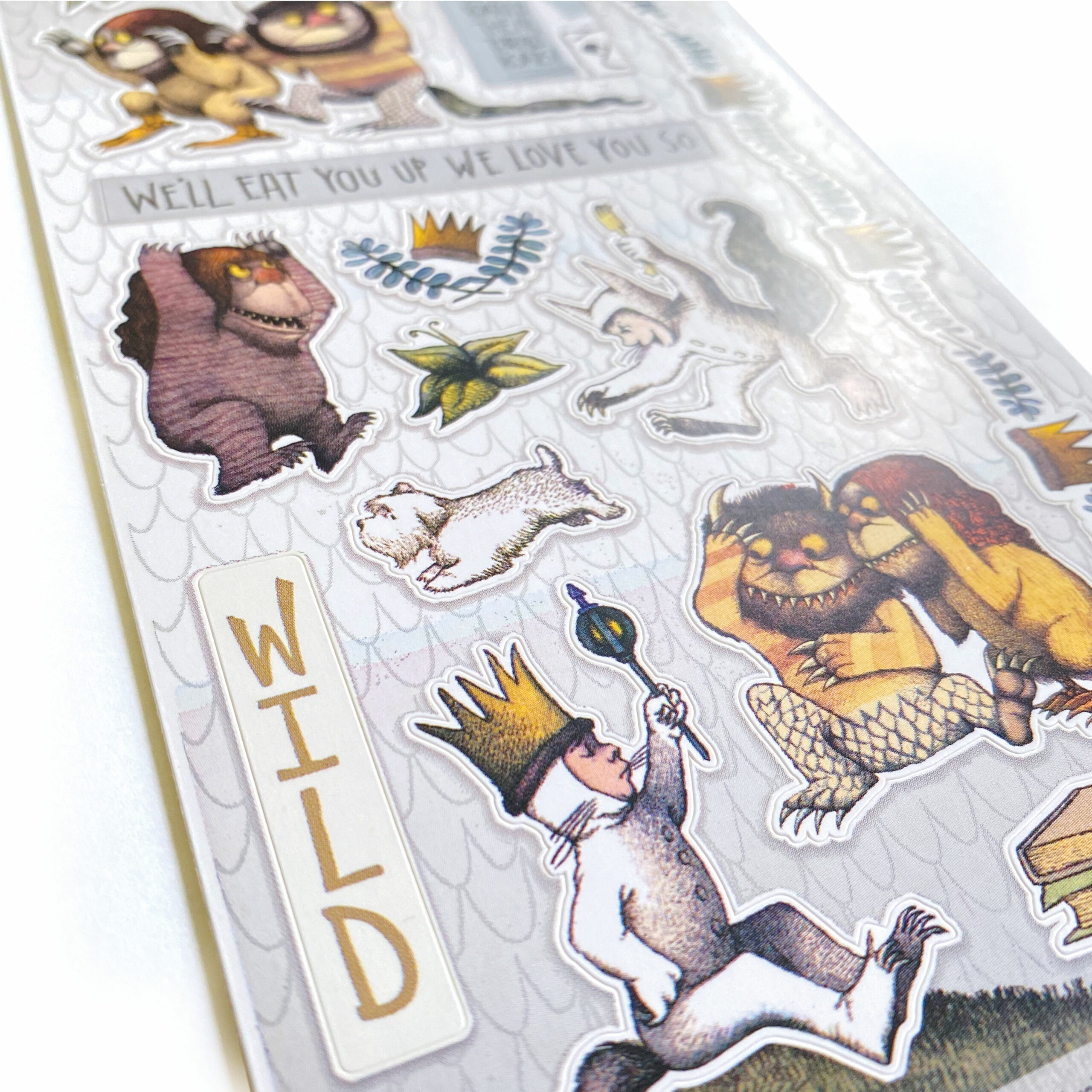 PAPER HOUSE CARDSTOCK STICKER WHERE THE WILD THINGS ARE - Scrapbook ...