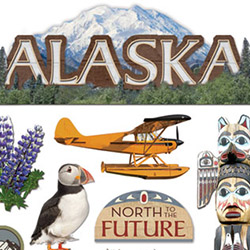 PAPER HOUSE 3D ALASKA - Scrapbook Super Station