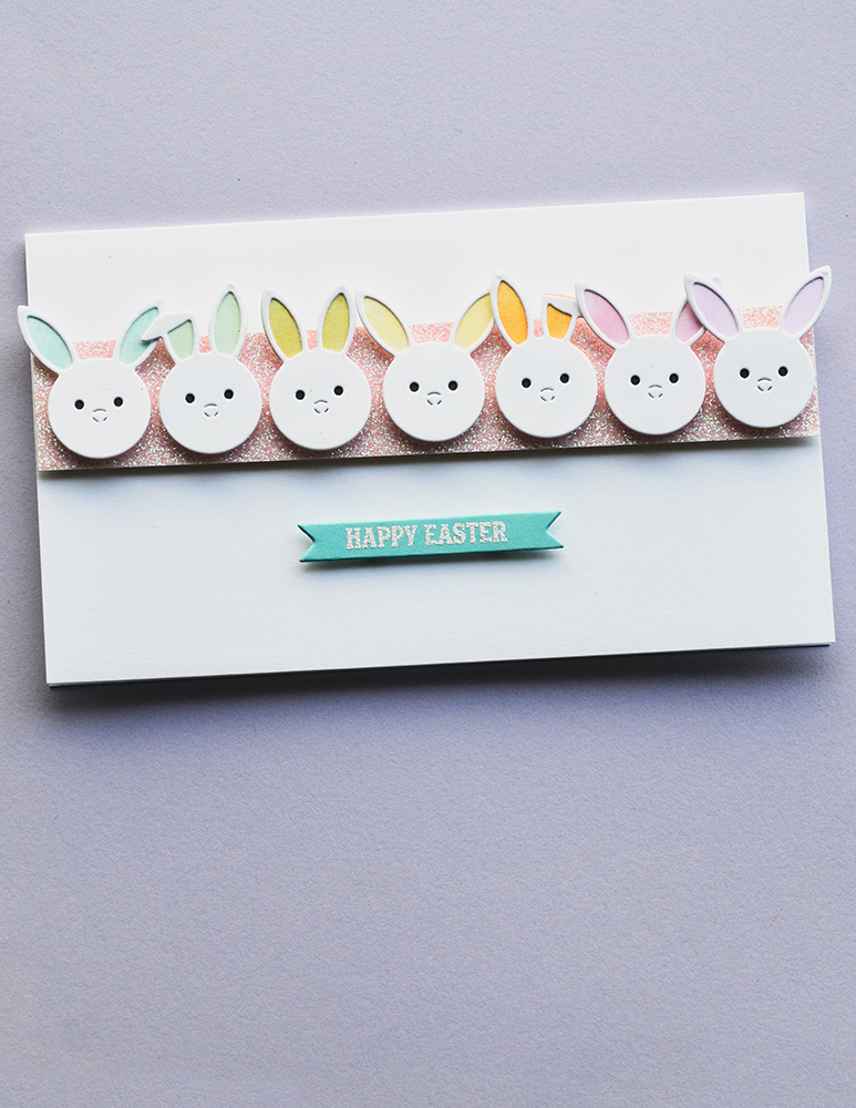 Poppy Stamps Die Bunny Faces - Scrapbook Super Station