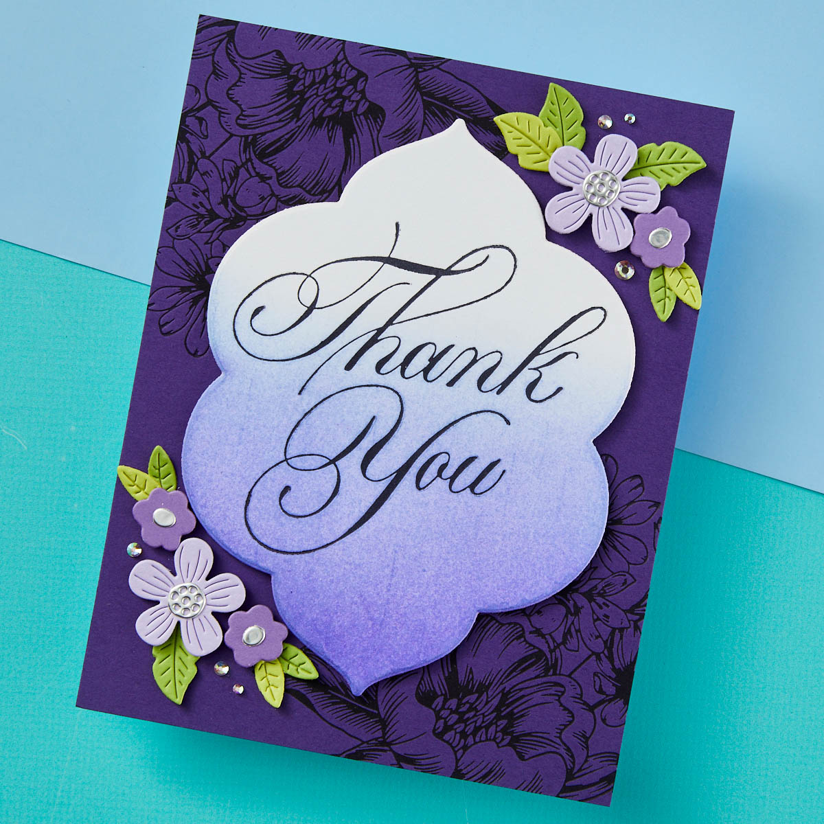 Spellbinders Copperplate Thank You Press Plate From the Copperplate ...