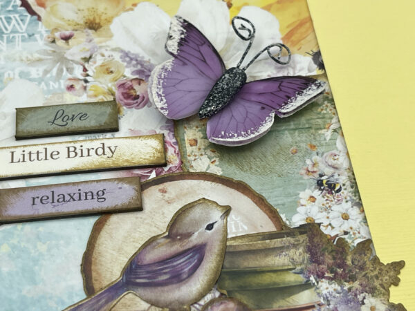 Prima in Full Bloom Quad Layout Kit - Scrapbook Super Station