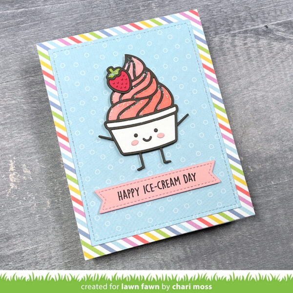 Lawn Fawn Die Stitched Sentiment Banners - Scrapbook Super Station