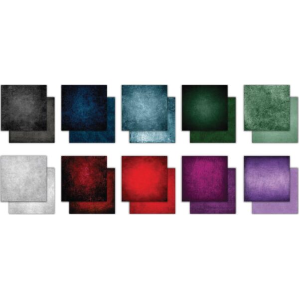 CC PAPER 12X12 INK GRUNGE DARK TONES - Scrapbook Super Station