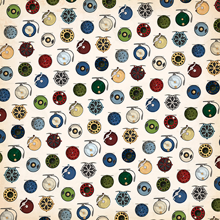 Carta Bella Gone Fishing 12X12 Reel It in - Scrapbook Super Station