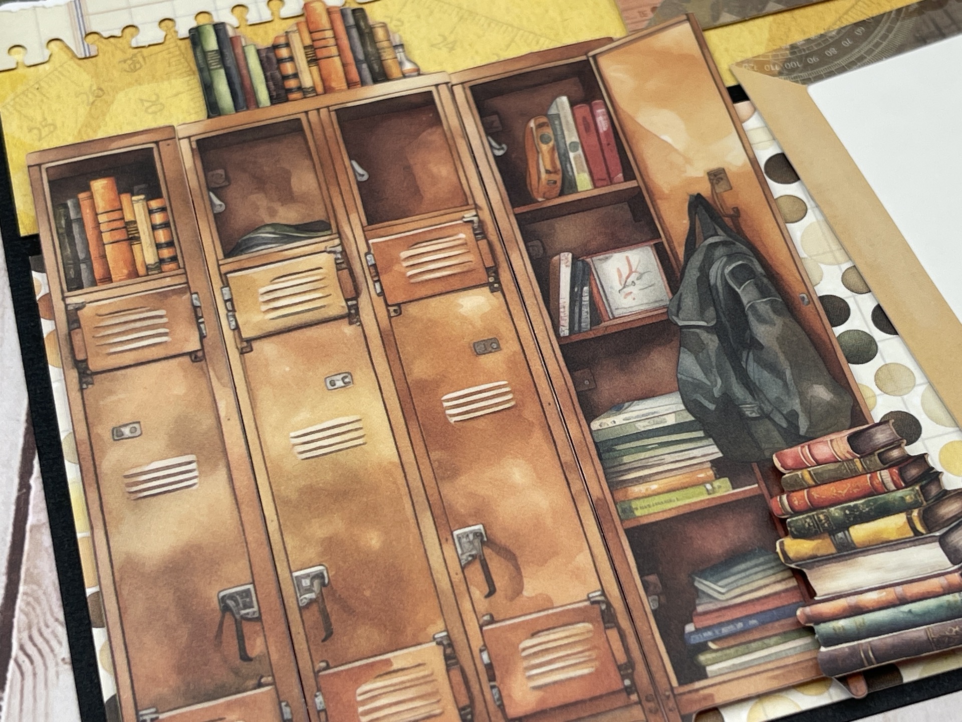 49 & Market Academia Quad Layout - Scrapbook Super Station