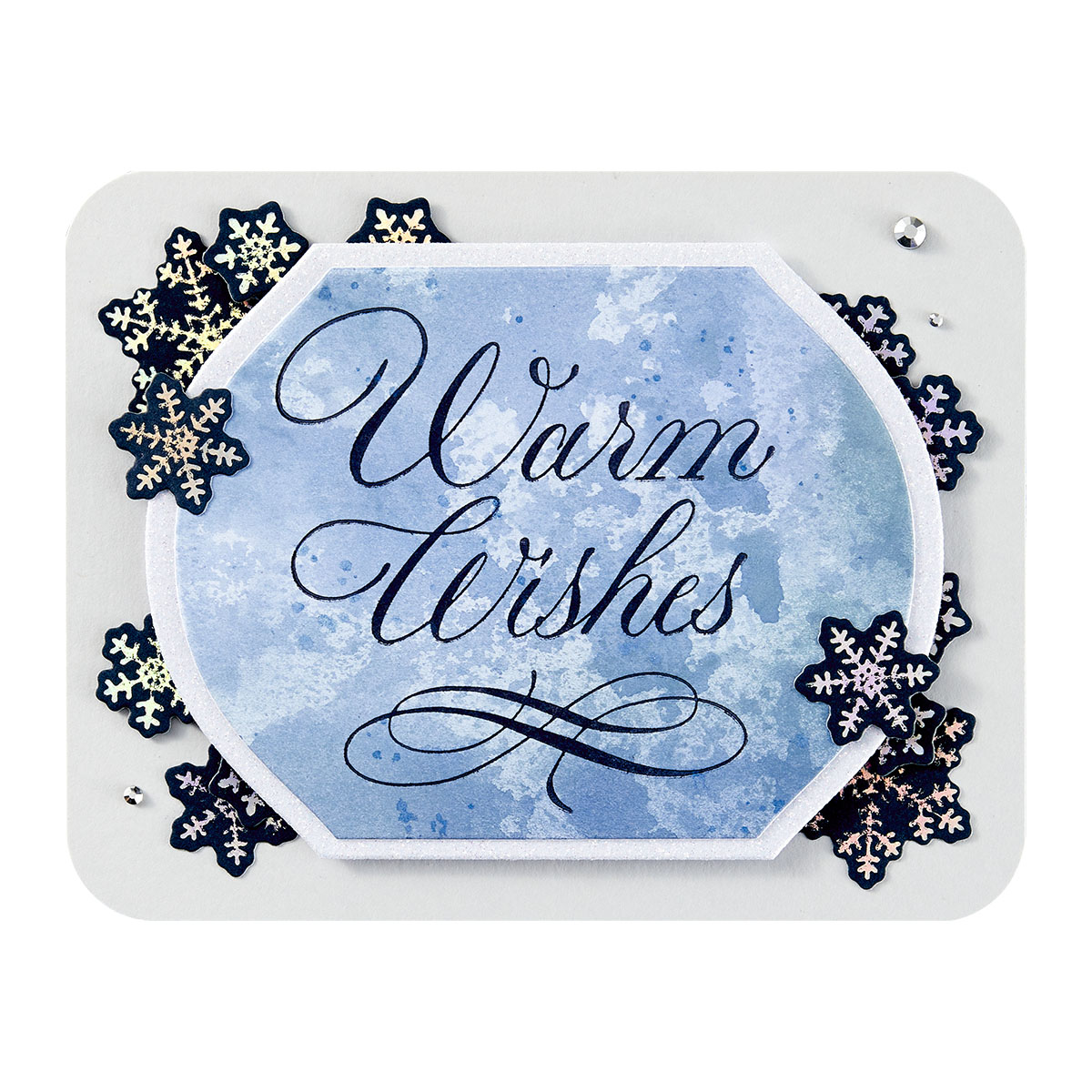 Spellbinders Copperplate Warm Wishes Press Plate From the Copperplate ...