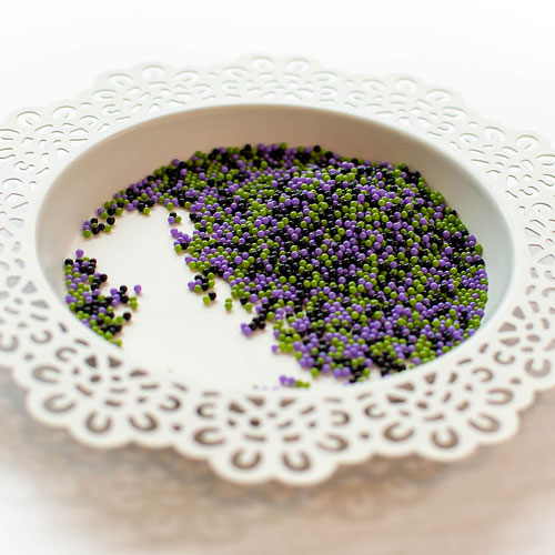 Pretty Pink Posh Halloween Magic Shaker Beads - Scrapbook Super Station