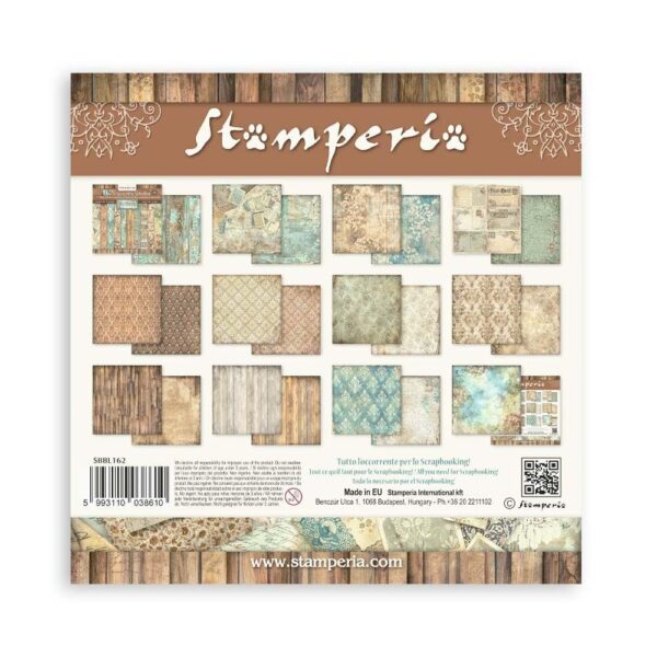 STAMPERIA ALTEREGO 12X12 BACKGROUNDS - Scrapbook Super Station
