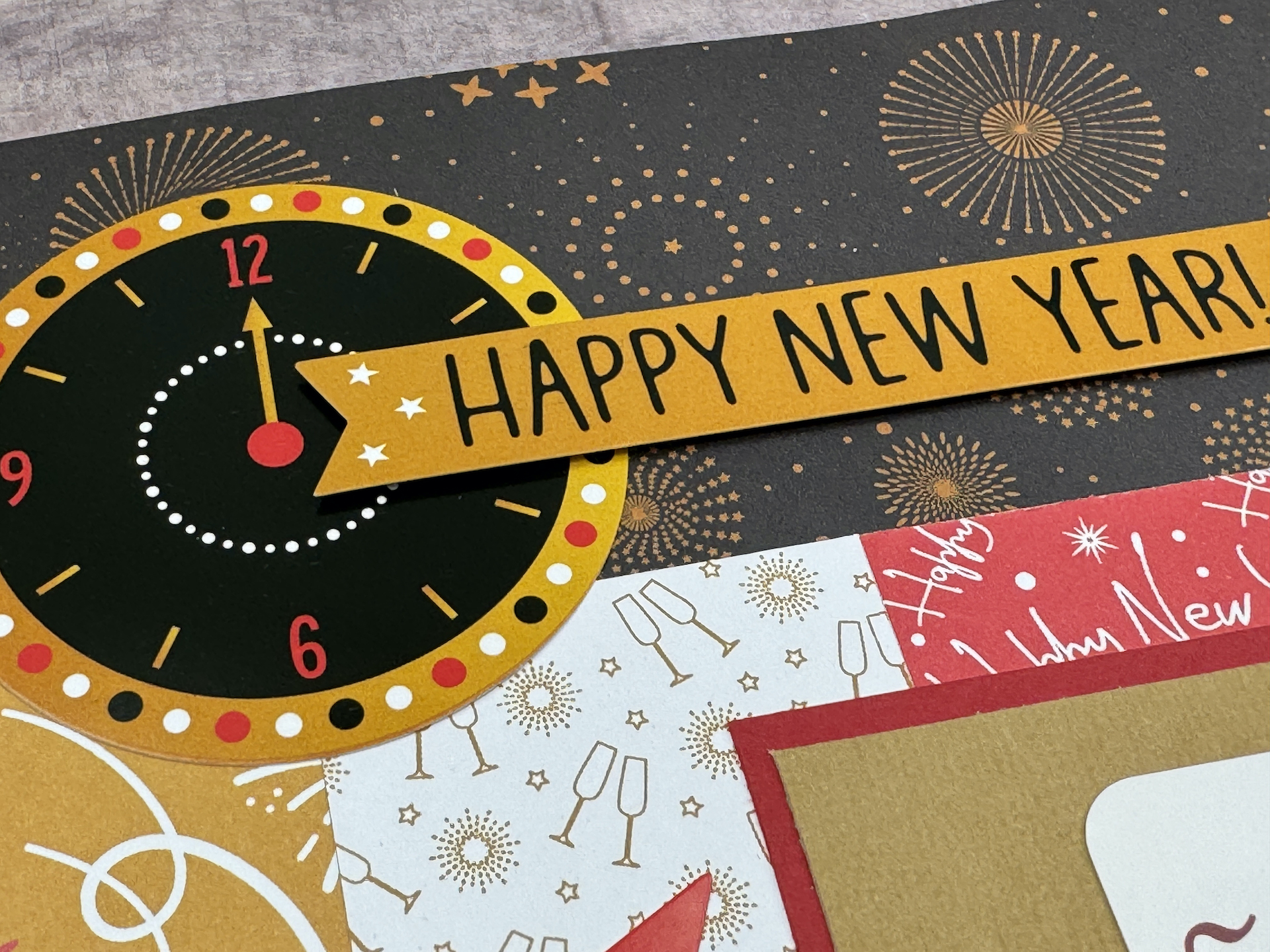 Reminisce Cheers To A New Year - Scrapbook Super Station