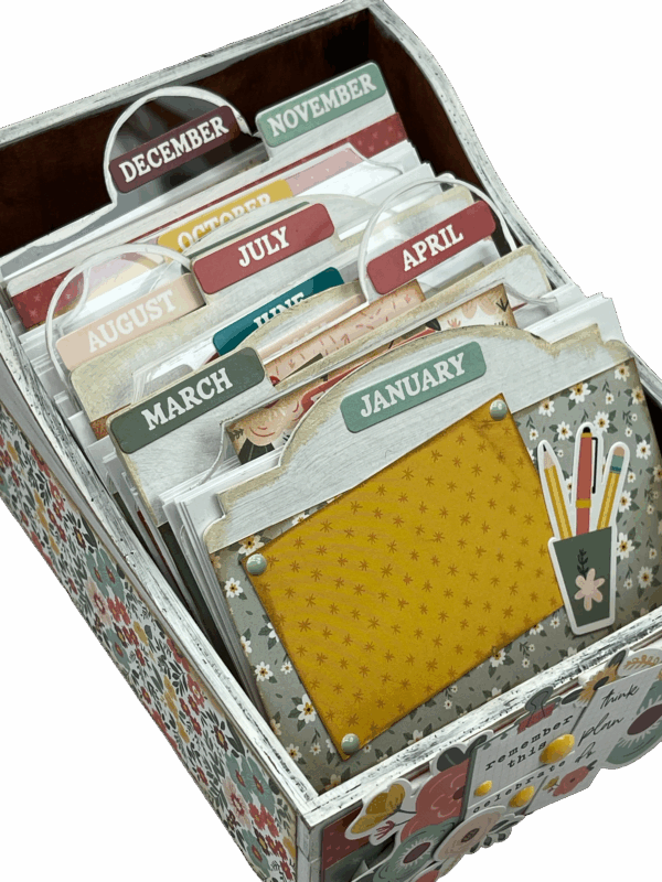 Clear Scraps Memory Dex Acrylic Rounded - Scrapbook Super Station