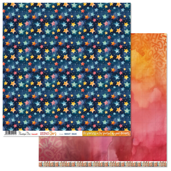 Penelope Dee Rising Stars 12X12 Bright Ideas - Scrapbook Super Station