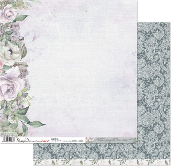 Penelope Dee Vintage Garden 12X12 Vintage Garden - Scrapbook Super Station