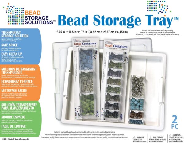 BEAD STORAGE SOLUTION TRAY - Scrapbook Super Station