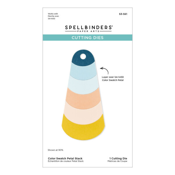 Spellbinders Color Swatch Petal Stack - Scrapbook Super Station