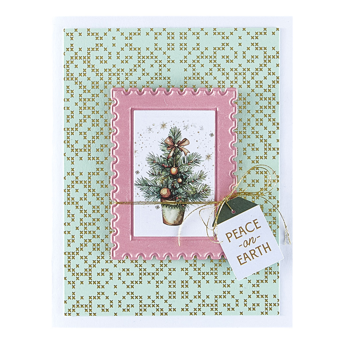 Spellbinders Postage Stamps 3D Emboss & Cut Folder From the Holiday ...