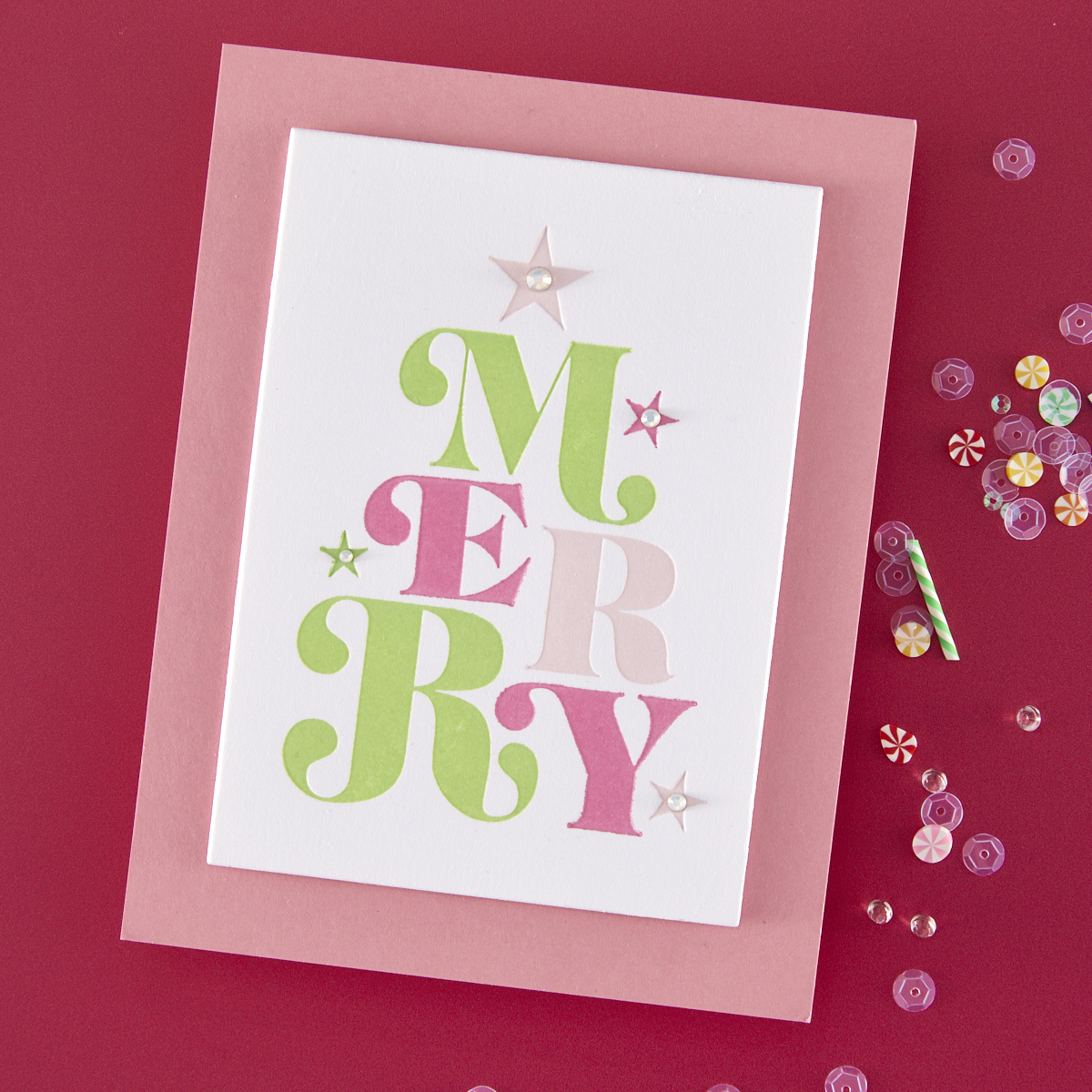 Hero Arts Merry Betterpress + Foil Set From the Very Merry Collection ...