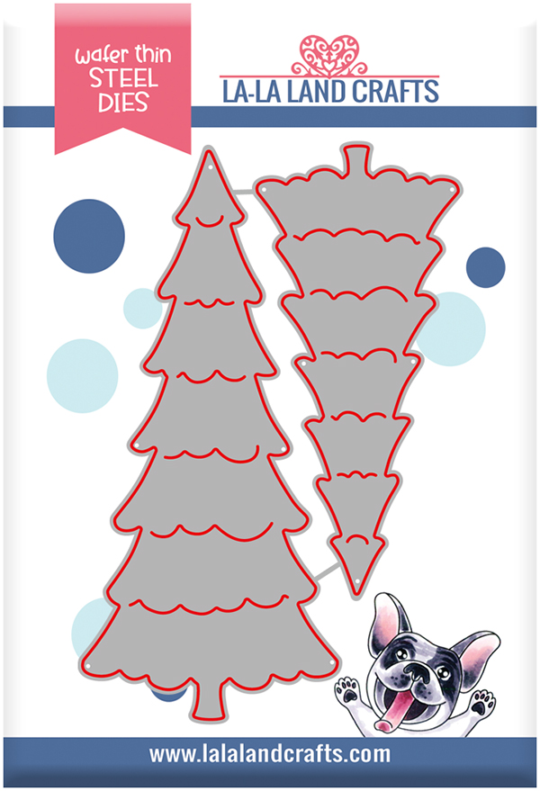 Lala Land Crafts Die Tall Christmas Trees - Scrapbook Super Station