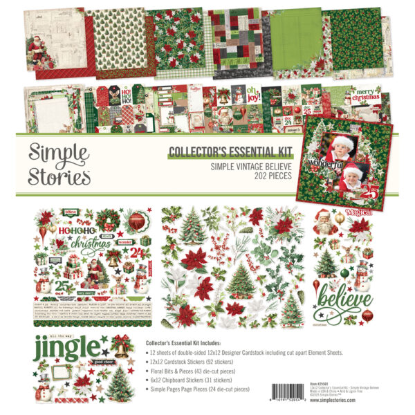 Simple Stories Simple Vintage Believe Collectors Essentials Kit ...