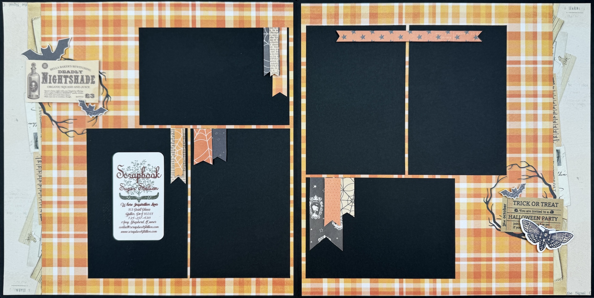 Photo Play Halloween Junque Collection Cut Up - Scrapbook Super Station