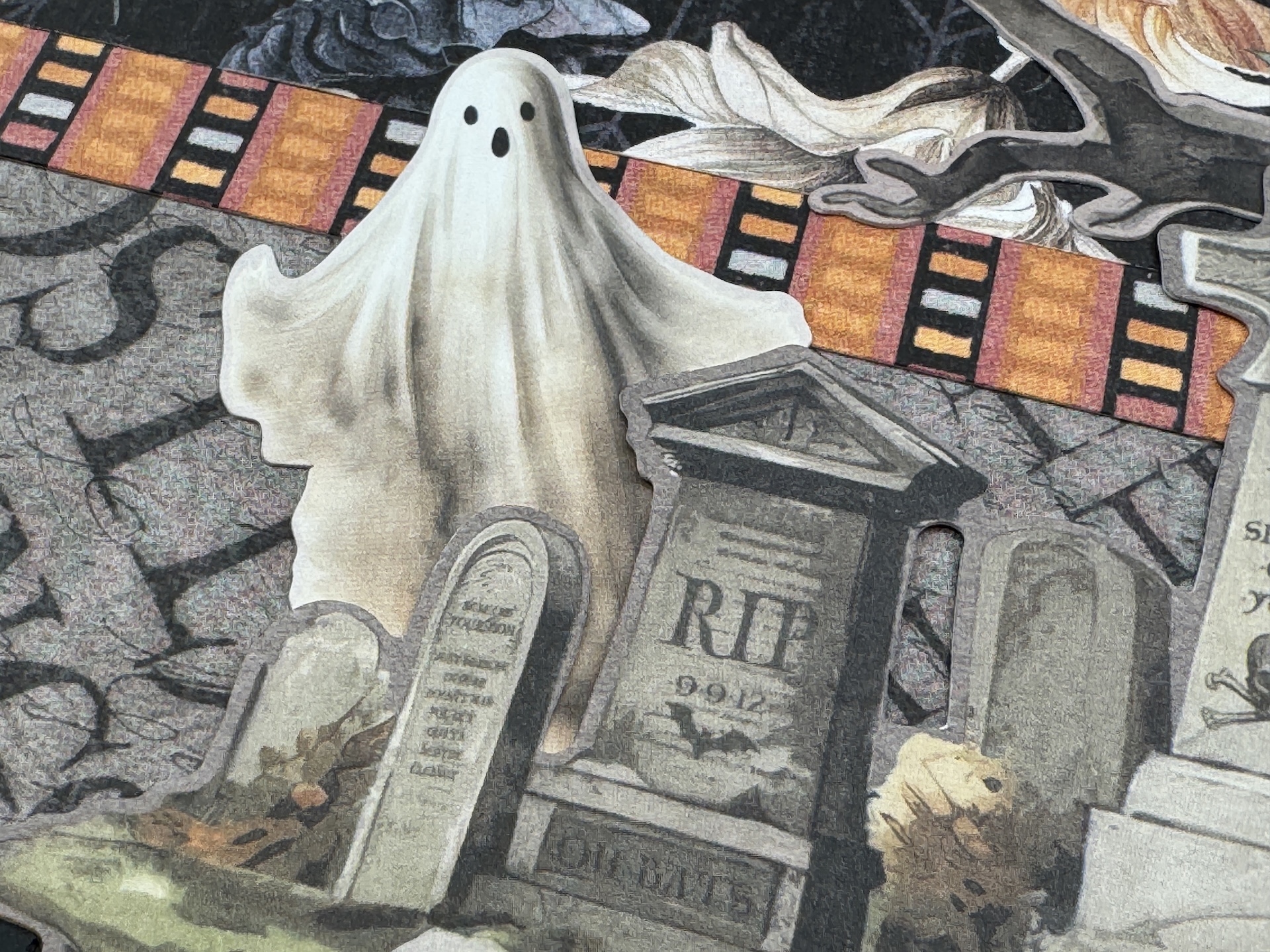 Graphic 45 Ghostly Greetings - Scrapbook Super Station