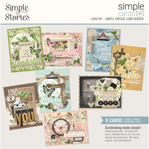Simple Stories Simple Vintage Junk Drawer Simple Cards Card Kit ...