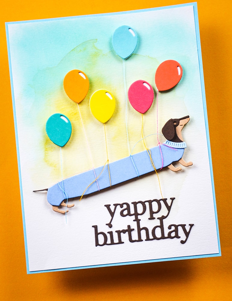 Poppy Die Yappy Birthday - Scrapbook Super Station