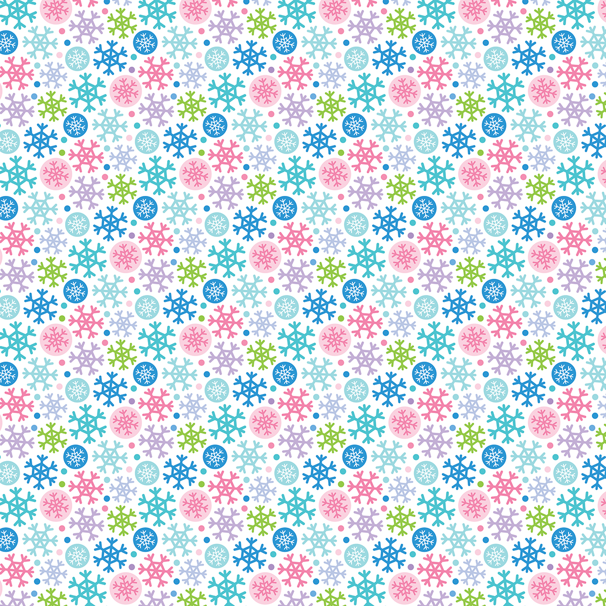 Bella Boulevard Snowflake Season 12X12 Snowstorm - Scrapbook Super Station