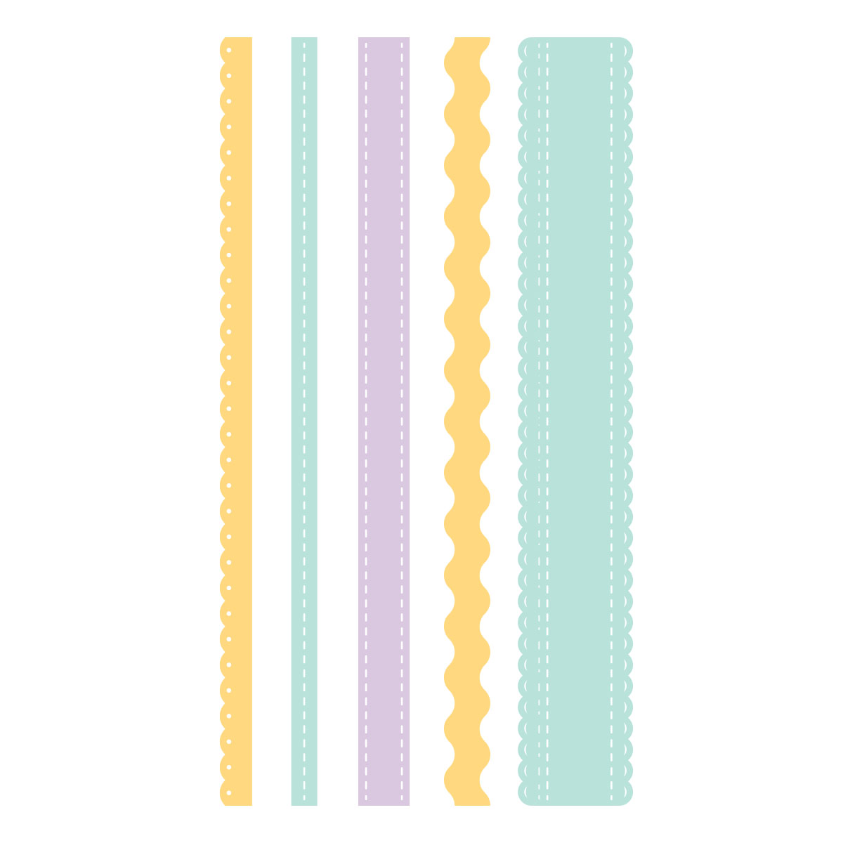 Spellbinders Ribbon & Trim Etched Dies With Simple Stories - Scrapbook ...