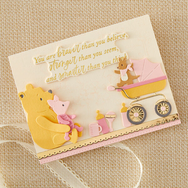 Spellbinders Baby Accessories Etched Dies With Simple Stories ...