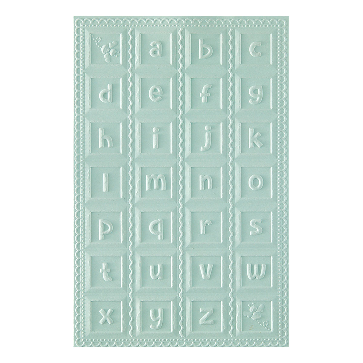 Spellbinders Classic Pooh Baby Blocks 3D Embossing Folder With Simple ...