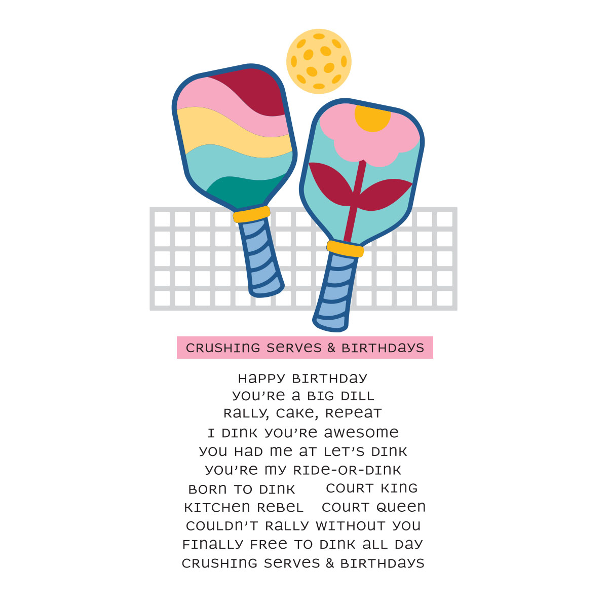 Spellbinders Born To Dink Clear Stamp & Die Set - Scrapbook Super Station